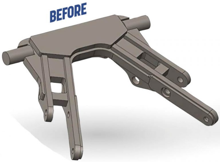Unimog 3 Point Linkage Power Lift Arm for Atkinson Vos